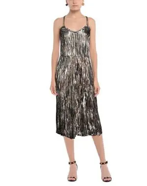 TRUSSARDI Woven Midi Dress