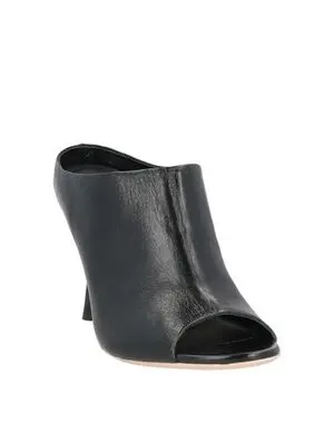Agl Leather Spool Heel Sandals