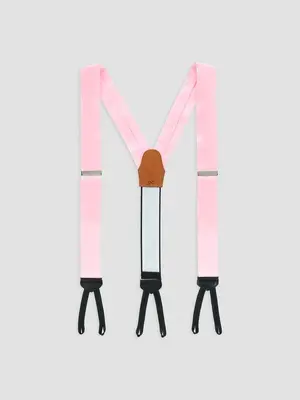 Trafalgar Sutton Formal Silk Brace - Pink