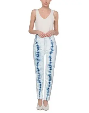 MANILA GRACE Skinny Two-tone Jeans