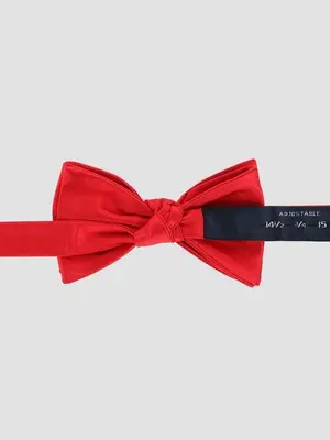 Trafalgar Sutton Collection Bow Tie - Red