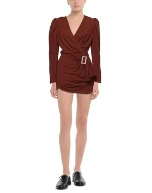 5RUE Mini Bodycon Dress - Brown