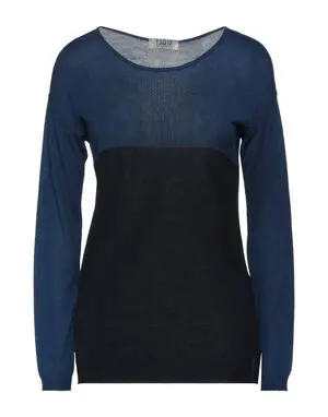 TSD12 Knitted Lightweight Sweater - Dark Blue