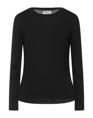 DRUMOHR Woman Sweater Navy Size S Cotton Black