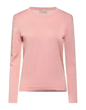 DRUMOHR Woman Sweater Navy Size S Cotton Blush