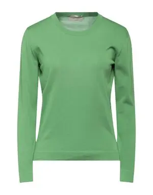 DRUMOHR Woman Sweater Navy Size S Cotton Green