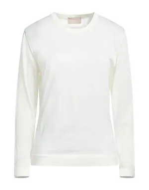 DRUMOHR Woman Sweater Navy Size S Cotton Ivory