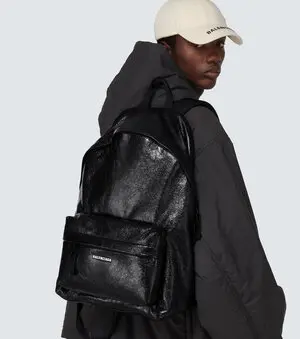 Balenciaga Leather Backpack