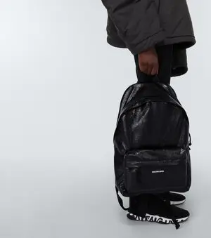 Balenciaga Leather Backpack