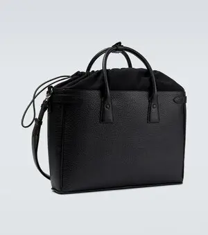 MAISON MARGIELA 5ac Document Holder Leather Tote Bag