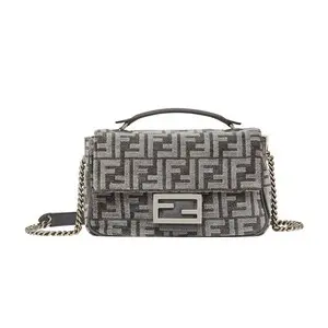 Fendi Baguette Chain Midi - Gris