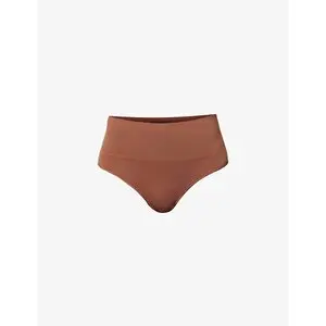 Spanx Shape™ Extraordinary Thong Xl Chestnut Brown
