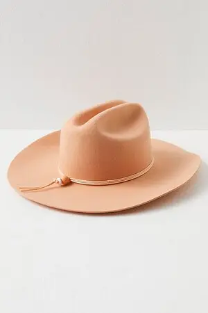 Free people lack of color the ridge felt hat new size small The Ridge - Wool Felt Cowboy Hat (White) | Lack of Color [US] main image 4