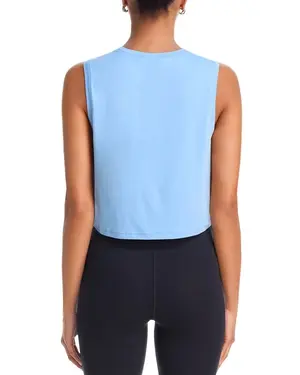 Splits59 Sienna Cropped Tank Top - Skylight