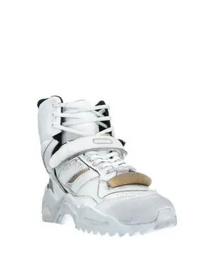 MAISON MARGIELA Soft Leather Sneakers - White
