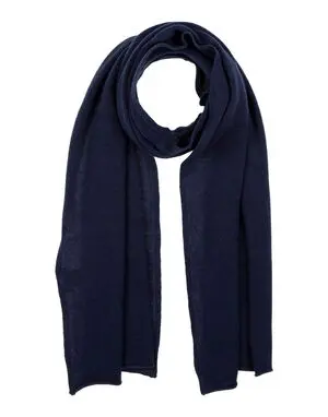 DRUMOHR Man Scarf Mustard Size - Cashmere Dark Blue