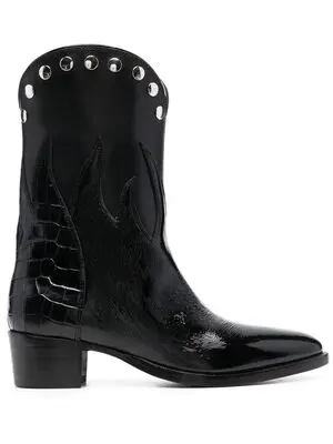 VIVIENNE WESTWOOD Cuban Flame 50mm Boots