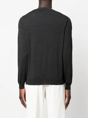 ZANONE Button-up Knitted Cardigan - Black