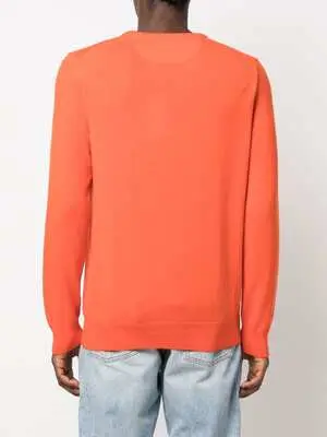 Polo Ralph Lauren Crew Neck Wool Jumper - Orange