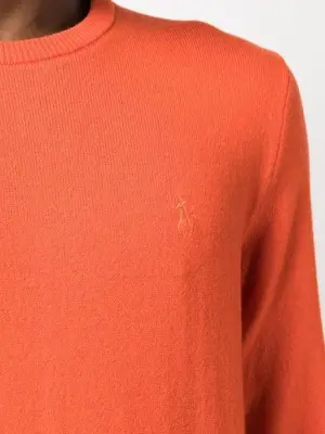 Polo Ralph Lauren Crew Neck Wool Jumper - Orange