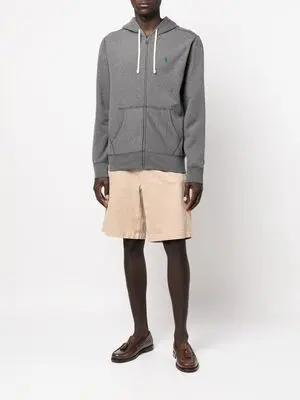 Ralph Lauren Cotton-blend Front-zip Hoodie