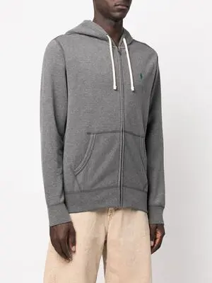 Ralph Lauren Cotton-blend Front-zip Hoodie