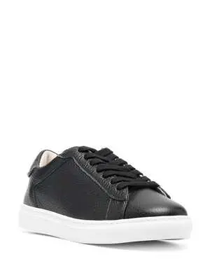 Fabiana Filippi Pebbled-texture Lace-up Sneakers