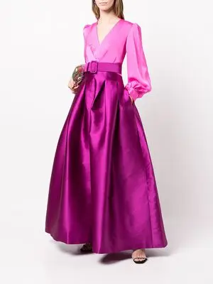 Sachin & Babi Zoe Belted Gown - Pink
