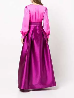 Sachin & Babi Zoe Belted Gown - Pink