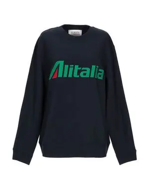 Alberta Ferretti Cotton Sweatshirt - Blue