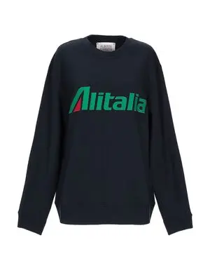 Alberta Ferretti Cotton Sweatshirt - Blue