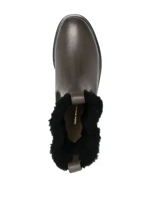FERRAGAMO Lined Chelsea Boots