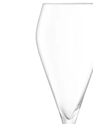LSA INTERNATIONAL Sculpted Prosecco Glasses Set