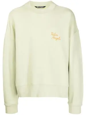 Palm Angels Embroidered Sweatshirts Hoodies For Men