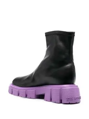 Moschino Lug-sole 50mm Ankle Boots