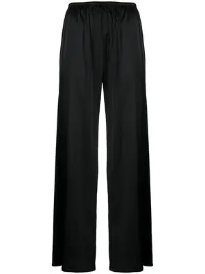 FRAME Flared Silk Trousers