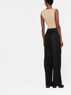 MAISON MARGIELA Round-neck Bodysuit - Neutrals