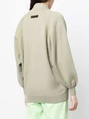 Fear Of God Zip-up Knitted Jacket - Green