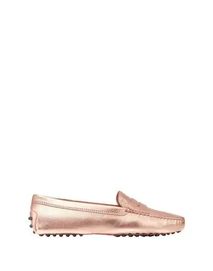 TOD'S Leather Loafers - Copper
