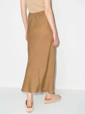 BASERANGE Dydine Linen Maxi Skirt