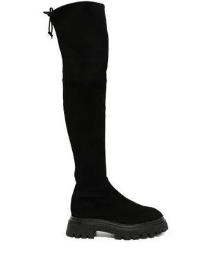 STUART WEITZMAN Tie-fastened Thigh High Boots