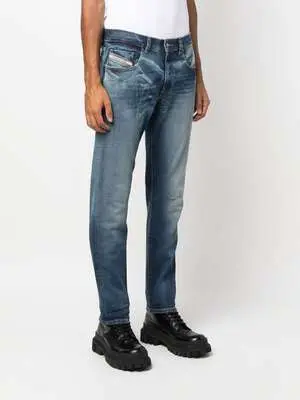 DIESEL® D-strukt Slim-cut Jeans - Blue