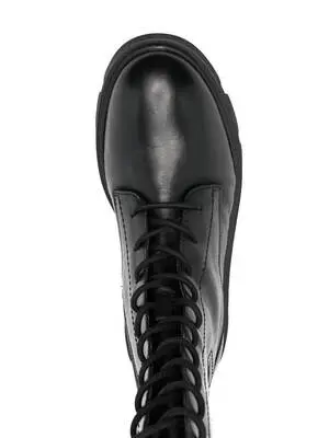 Geox Vilde Leather Combat Boots