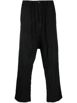 UMA WANG Drop Crotch Trousers
