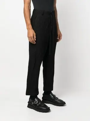 UMA WANG Drop Crotch Trousers