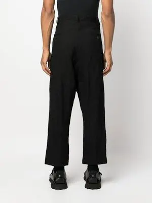 UMA WANG Drop Crotch Trousers