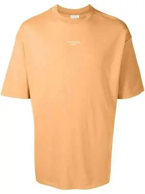 Drole De Monsieur Logo-print Cotton T-shirt - Orange