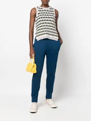 Sonia Rykiel Paris Logo-embroidered Track Pants