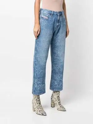 DIESEL® 1999 Loose-fit Straight-leg Jeans - Blue