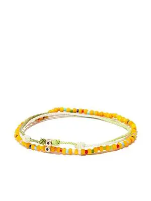Luis Morais 14kt Yellow Beaded Bracelet Set - Gold